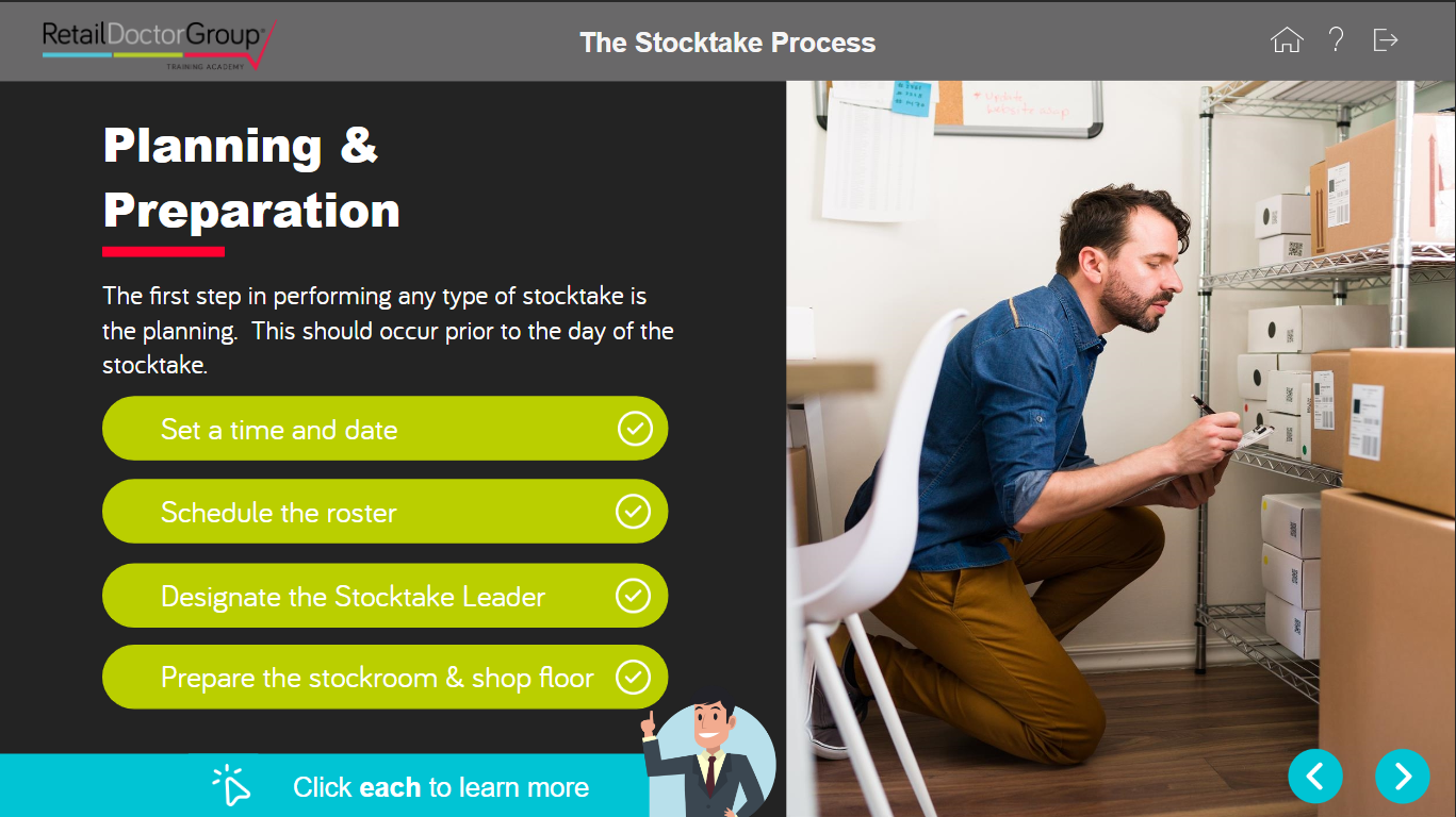 Stocktaking for a Retail Business - Retail Doctor Academy