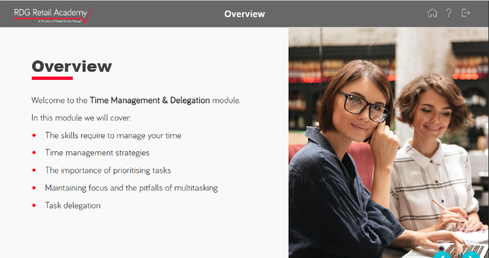 Time Management - Retail Doctor Academy